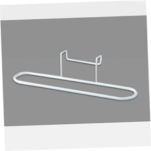 Cupboard Hanger 2pcs Cabinet Towel Holder Towel Rack Hand Towel Holder Cabinet Hanger Towel Rack for Bathroom Cupboard Hanger Hanging Rod Single Shot Towel Holder Towel Holder