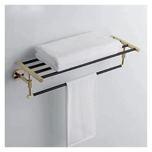 Towel BAR Rack Bathroom Towel Rack Wall Mounted Towel Holder,Bathroom Accessories Hardware,Wall Mount Towel Rack Shelf Bar,Stainless Steel Wall Mount Towel Shelf