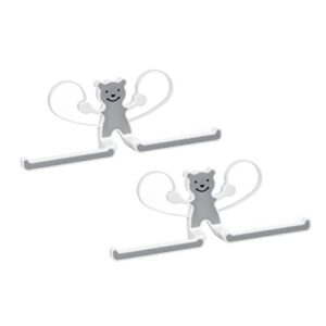 cabilock 2pcs hanger storage rack wall mount towel holder towel hangers metal organizer shelf wall mounted towel bar towel rack holder toilet towel toilet towel stand bath towel rack porch