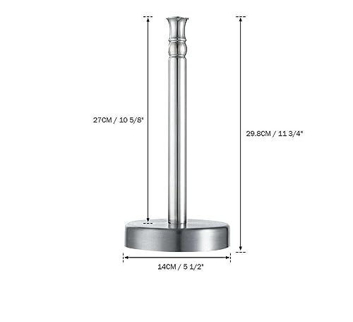 KJNS Paper Towel Holder KJNS Paper Towel Holder Paper Towel Dispenser Paper Towel Holder Stand Paper Towel Holder countertop Paper Holder Paper Towel Holders Adhesive Paper Towel Holder