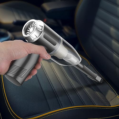 Portable Car Vacuum Cleaner Handheld Vacuums Rechargeable DustBusters Vehicles Dry Wet Electric Dust Cleaning Tool Electric Mops Powerful Cyclonesuction For Floor Cleaning Laminate Kids Dog Hair Robot