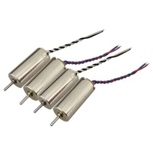 Xiaojikuaipao Drone Replacement Parts 4X Motors for JJRC H36, E010 RC Quadcopter