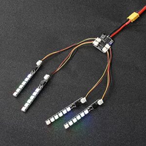 Xiaojikuaipao LED Flashing Night Light Control Board Module with Wire for Racing Drone