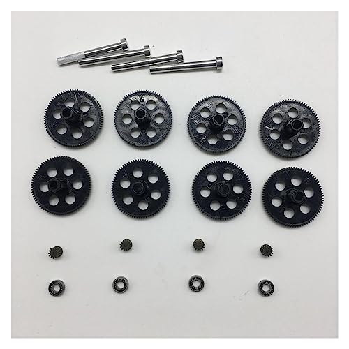 XUCHIL SG700 S169 SG700-D Drone RC Quadcopter Spare Parts Fold Wing Arm Include Gears LED Axis Motor Set Upgrade Bearing Etc Part Kit (Color : Auburn, Size : .)