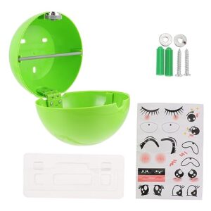 doitool 1 set alien roll paper box decorative paper towel holder plastic toilet paper holder car paper towel holder ornament container wall mounted toilet paper case hand towel dispenser