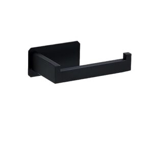 bath hardware sets toilet paper holder towel rack bar rail robe hook for bathroom products accessories,black paper holder a