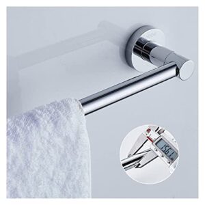 Towel BAR Rack Towel Shelfs,Bathroom Brass Towel Bar/Polished Chrome Mirror Surface/Bathroom Kitchen Towel Rack/Wall Hanging/Single Rod/Multi Size Optional/40Cm (Size : 80Cm)