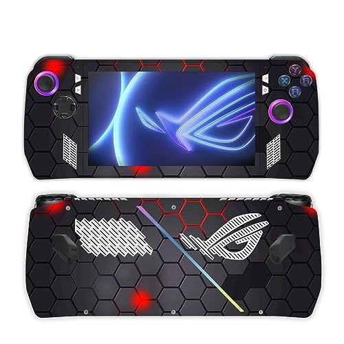 Protective Case Skin Decal Stickers Cover for Asus Rog Ally Handheld Console,Full Set Protective Skin Decal for Rog Ally Gaming Screen Protector Accessories (0124)