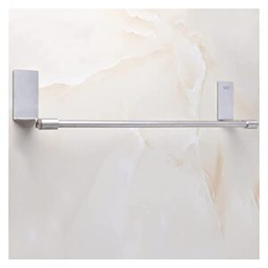 towel bar rack towel shelfs,free drilling towel bar single shot towel rack bathroom towel hanging rod bath towel bar/40cm (size : 60cm)