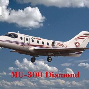 Amodel 72382 1/72 Beechjet 400A (MU 300 Diamond) Plastic Model kit