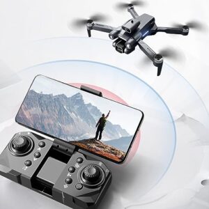 Portable Drone Toy, APP Phone Control, Foldable Quadcopter, HD Dual Camera, Long Time for Photography (6K)