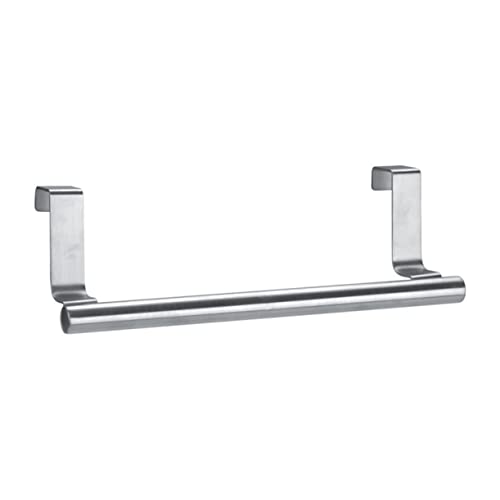 Cabilock Wall Towel Holder Over Door Towel Rack Metal cabinets Over The Cabinet Towel Hanger Kitchen Dish Rack Stainless Steel Towel Hanger Tower Hanger Organizer Cupboard No Punching