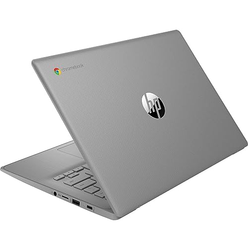 HP Chromebook Laptop 14inch IPS Display - Google Chromebook for Students - Intel Celeron N4120 -Wi-Fi 5 - USB Type C - HDMI Cable (4GB RAM| 64GB Storage)