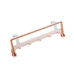 zerodeko 2 pcs dish towel rack wall mounted towel rack cabinet towel holder kitchen rail rack over cupboard towel rack door towel hanger punch free hook board stainless steel hook drawer