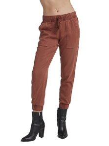 bella dahl women's pocket jogger, autumn amber, xs