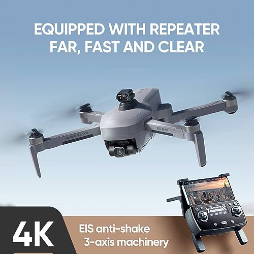 RKSTD Adult RC Drone With 4K HD FPV Camera, Foldable Mini RC Quadcopter With Waypoint, Headless Mode, Altitude Hold, With Obstacle Avoidor, 3D Flip, Beginner Toy Gift