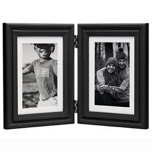 WISADD Bundled with Vertical 5X7 Double Picture Frames