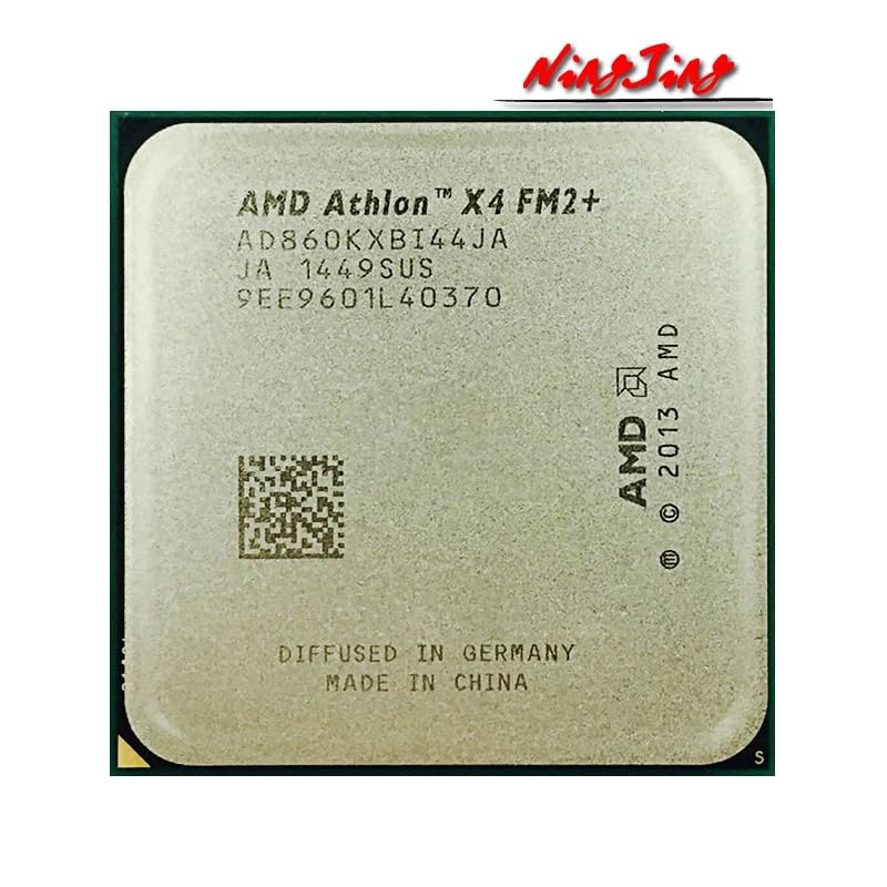 SAAKO Athlon X4 860K 3.7 GHz Duad-Core CPU Processor Socket FM2+ | High Desktop Processor Making Computers Process Data Faster