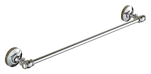 Towel BAR Rack Towel Rack Single Towel Storage Rack Towel Bar Polished Copper Chrome Finish Towel Rod,Wall Mounted Towel Shelf for Bathroom or Kitchen Bathroom Hardware/80Cm (Size : 80Cm)