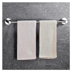 Towel BAR Rack Towel Rack Large Size Single Towel Storage Rack Towel Bars,Wall Mounted Towel Rod,Stainless Steel Polished Finish,for Bathroom Hardware,Kitchen and Toilet Bathroom Hardware/100Cm (Size