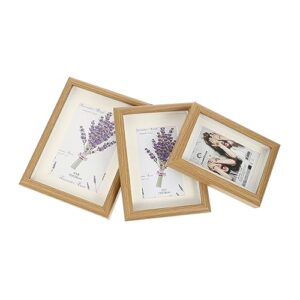 abaodam photo collage frame 3pcs photo frame specimen wooden frames glass picture frame vintage picture frames rustic picture frame retro desk photo frame mdf wood photo frame