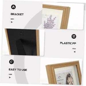 Abaodam Photo Collage Frame 3Pcs Photo Frame Specimen wooden frames glass picture frame vintage picture frames Rustic Picture Frame retro desk Photo Frame MDF Wood Photo Frame