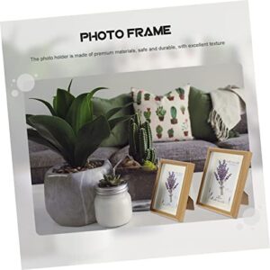 Abaodam Photo Collage Frame 3Pcs Photo Frame Specimen wooden frames glass picture frame vintage picture frames Rustic Picture Frame retro desk Photo Frame MDF Wood Photo Frame