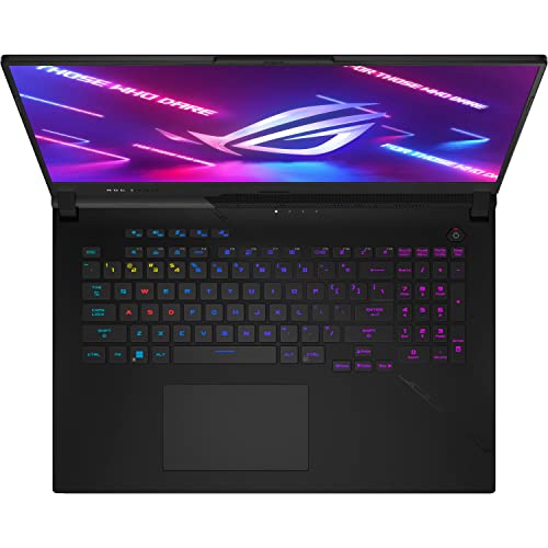 ASUS ROG Strix SCAR-17 G733 Gaming & Entertainment Laptop (AMD Ryzen 9 7945HX 16-Core, 64GB DDR5 4800MHz RAM, 8TB PCIe SSD, GeForce RTX 4080, 17.3" 240Hz Win 11 Pro) with DV4K Dock