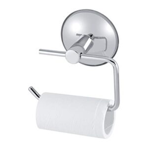 Toilet Roll Paper Holder Holder Rod Shelf Suction Cup Paper Towel Holder Rack Holder Bar Roll Paper Holder Suction Cup Roll Towel Racks