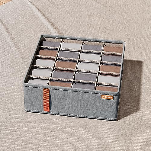 hebje Underwear Storage Box for Socks Panty Storage Drawer Compartment Multifunctional Household Wardrobe Sorting Box