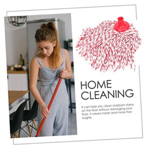 LALAFINA Cleaning Mop Floor Mop Commercial Mop Head Rope Mop Head Clean Mop Head Commercial String Mop Head Mopping String Head Practical Mop Head Washable Mop String Head Replacement Head