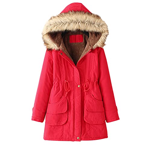 luwita Chamarras Para Mujer Winter Jackets for Womens Windproof Waterproof Ski Jacket Warm Snow Puffer Down Mountain Snowboarding Jackets 2023 Jacket For Women