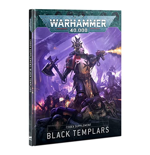 Games Workshop Warhammer 40k - Codex V.9 Black Templars (En)