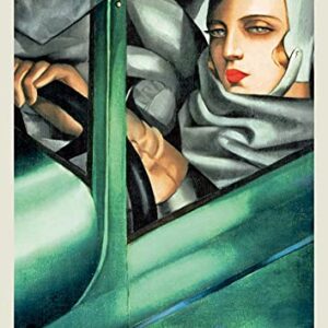 Adult Jigsaw Puzzle Tamara de Lempicka: Tamara in The Green Bugatti, 1929: 1000-Piece Jigsaw Puzzles