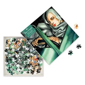 Adult Jigsaw Puzzle Tamara de Lempicka: Tamara in The Green Bugatti, 1929: 1000-Piece Jigsaw Puzzles