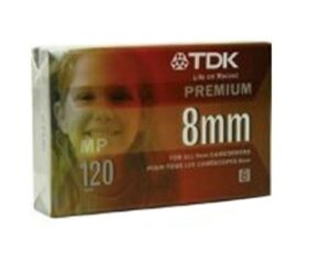 tdk p-120hs premium 8mm cassette