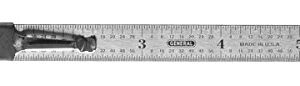 General Tools 300/1 6-Inch Flex Precision Stainless Steel Ruler, Chrome