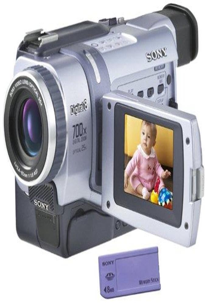 Sony DCRTRV340 Digital8 Camcorder w/ 2.5" LCD USB Streaming, & Memory Stick capability (Discontinued by Manufacturer)