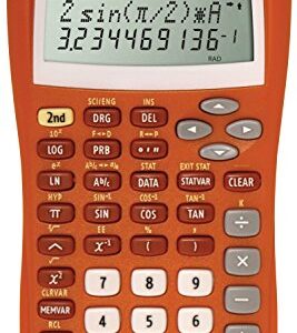 Texas Instruments TI-30X IIS 2-Line Scientific Calculator, Orange