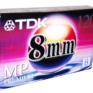 TDK P6120MP 8mm MP Premium Video Tape