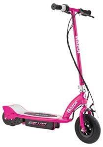 razor 13111261 e100 electric scooter (pink) 32.5 x 16 x 36"