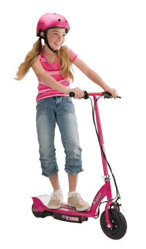 Razor 13111261 E100 Electric Scooter (Pink) 32.5 x 16 x 36"