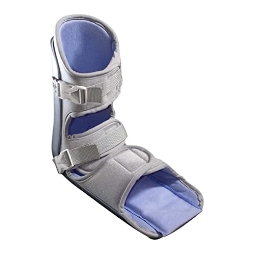 Brownmed - Nice Stretch 90 with Polar Ice - Foot Brace for Plantar Fasciitis, Achilles Tendonitis & Plantar Flexion Contractures - Fixed Angle Night Splint Boot - Large/X-Large