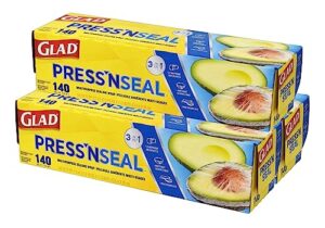 glad press'n seal, 140 sq. foot, (pack of 3)