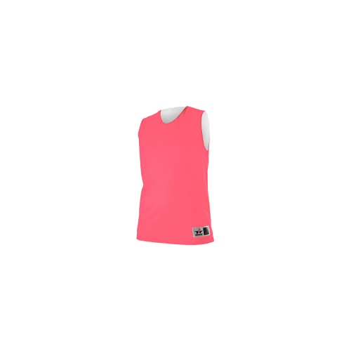 Alleson Athletic Women's Reversible Tank, Pink | White, Small