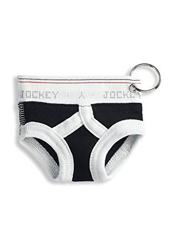 Jockey Women's Accessories Mini Brief Key Chain, Black, all