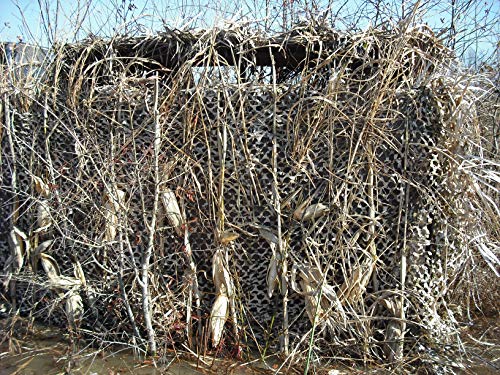 CamoSystems Specialist Series Camouflage Ultra-Lite, Military & Bulk Netting, Mesh Netting Optional, Large, 7'10" x 19'8", Woodland