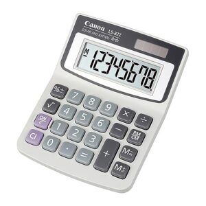 canon ls-82z handheld calculator, white