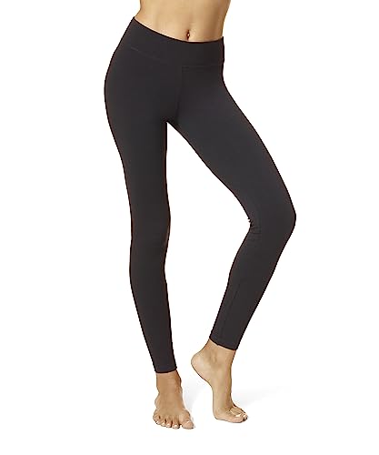 Hue Women's Ultra Legging with Wide Waistband - Large - Black