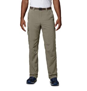 columbia men's silver ridge cargo pant, tusk, 30w x 30l